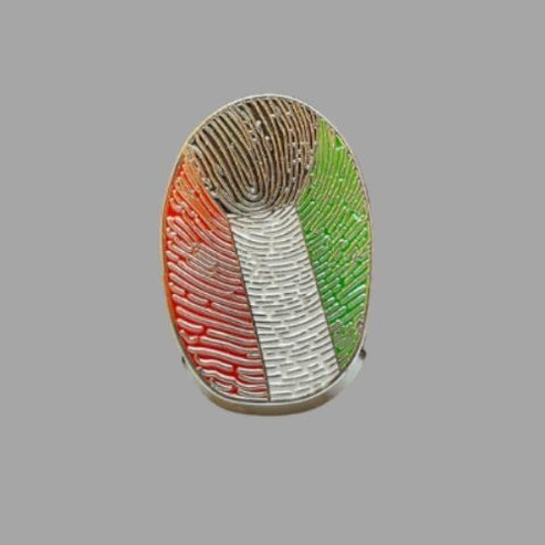 Kuwait Fingerprint Magnet | Kuwait Souvenirs - Kuwait Souvenirs